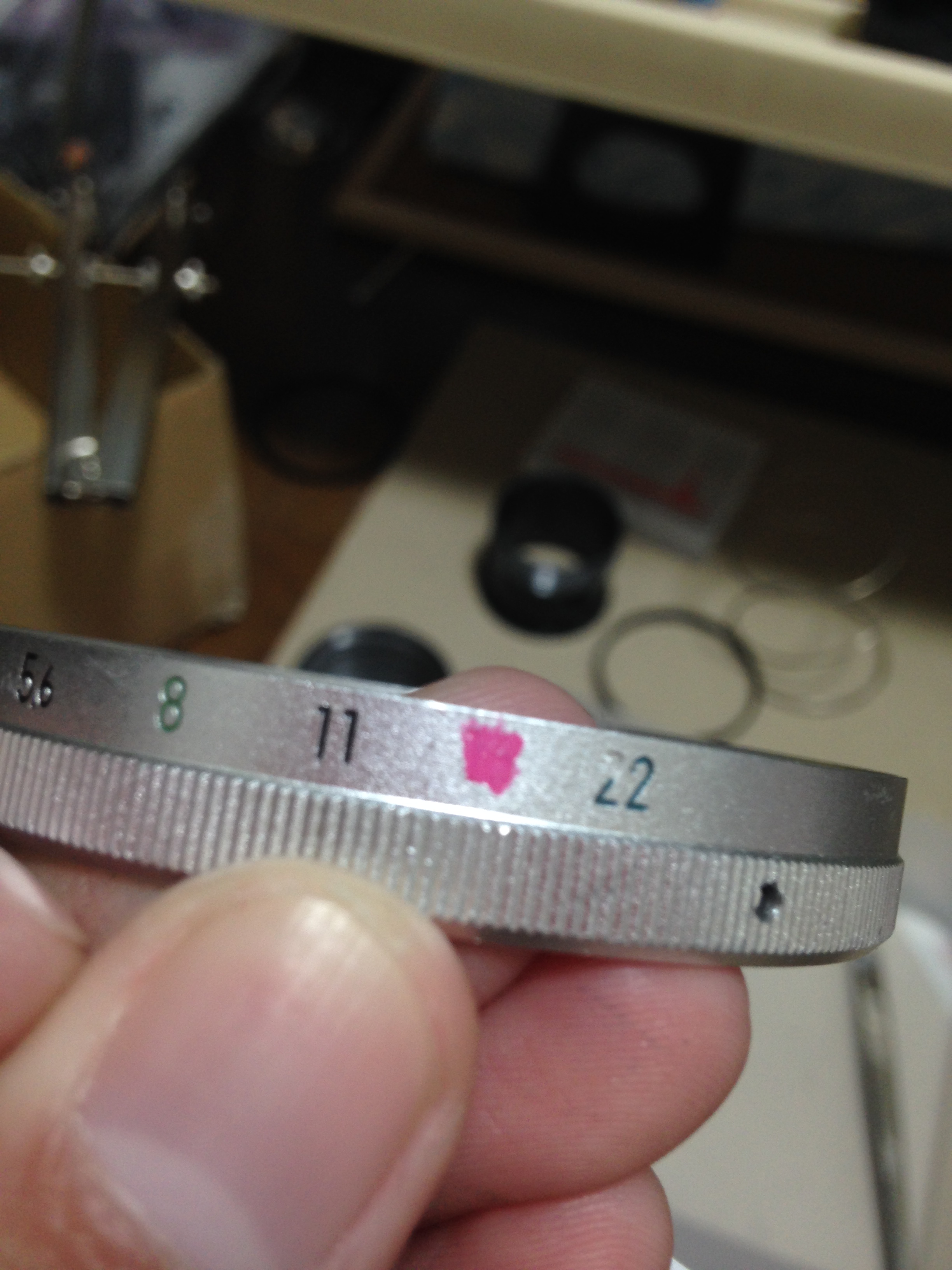 Repair: Lettering Restoration | Richard Haw's Classic Nikon Repair and ...