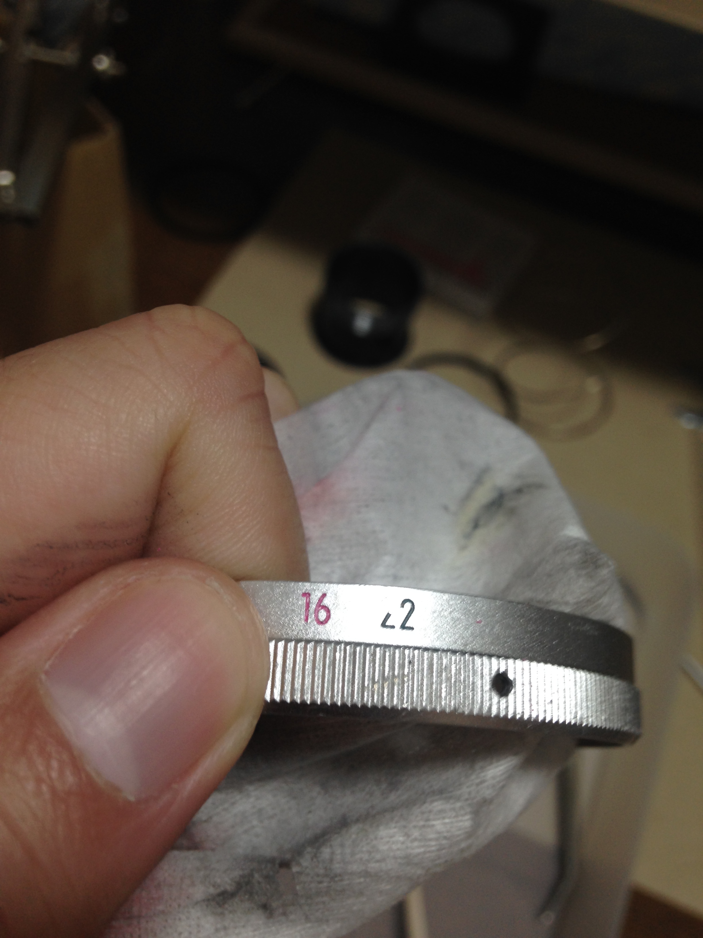 Repair: Lettering Restoration | Richard Haw's Classic Nikon Repair and ...