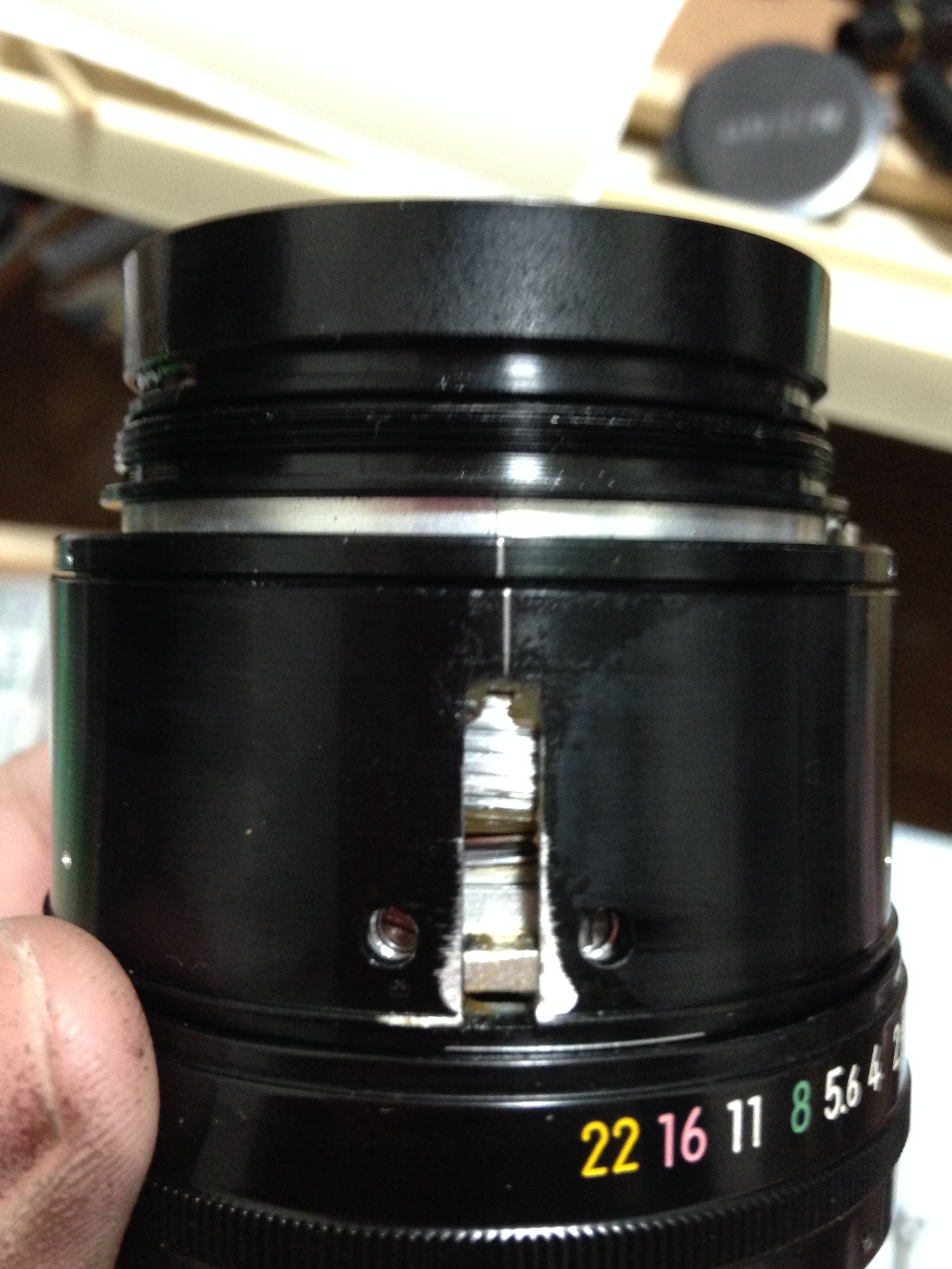 Repair: Helicoids | Richard Haw's Classic Nikon Repair and Review