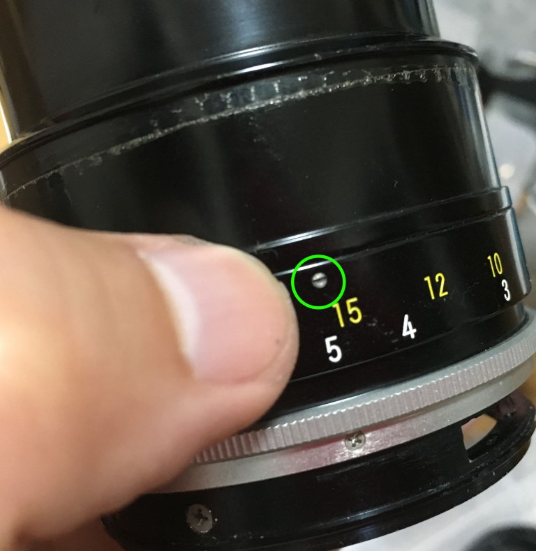Repair: Infinity Focus Calibration | Richard Haw's Classic Nikon Repair ...