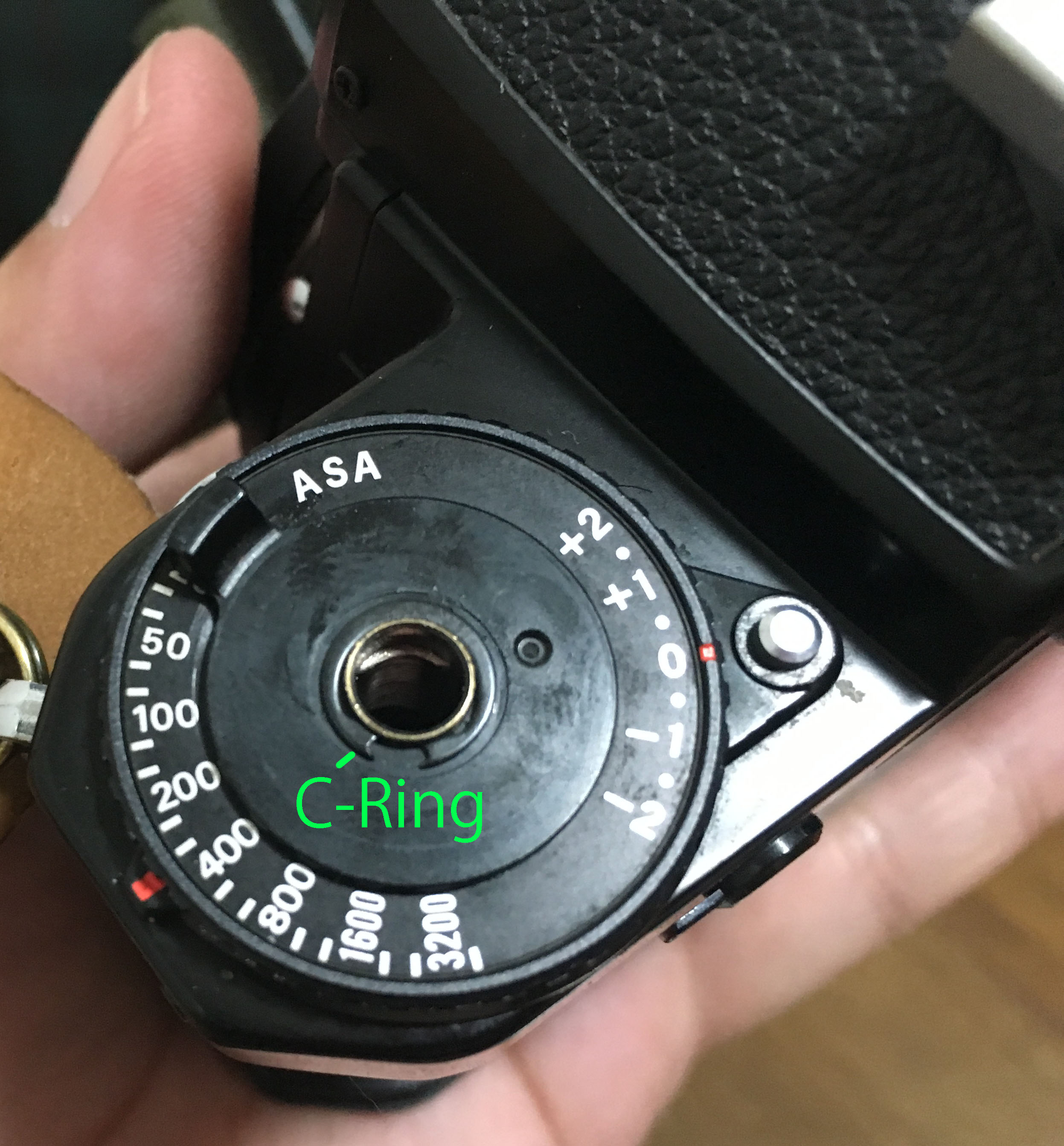Repair: Nikon FE Camera Back Lock | Richard Haw's Classic Nikon Repair ...