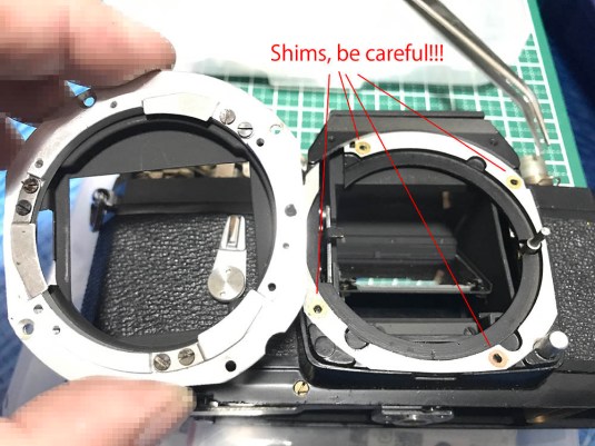 Repair: Nikkorex F part 2 | Richard Haw's Classic Nikon Repair and Review