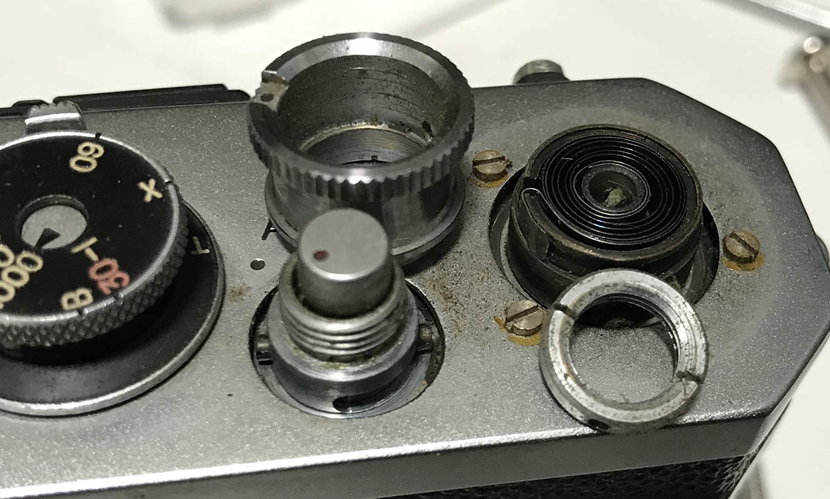 Repair: Nikon S2 part 1 | Richard Haw's Classic Nikon Repair and Review