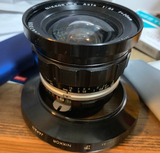 Repair: Nikkor-UD 20mm f/3.5 Auto | Richard Haw's Classic Nikon Repair ...