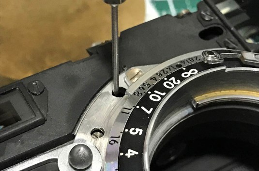 Repair: Nikon S3/S4 part 5 | Richard Haw's Classic Nikon Repair and Review