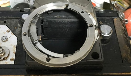 Repair: Nikon F part 2 | Richard Haw's Classic Nikon Repair and Review