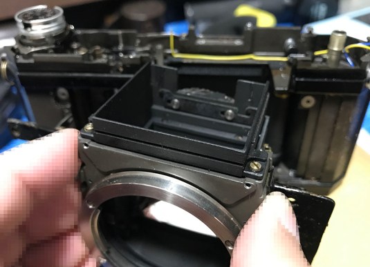 Repair: Nikon F part 2 | Richard Haw's Classic Nikon Repair and Review