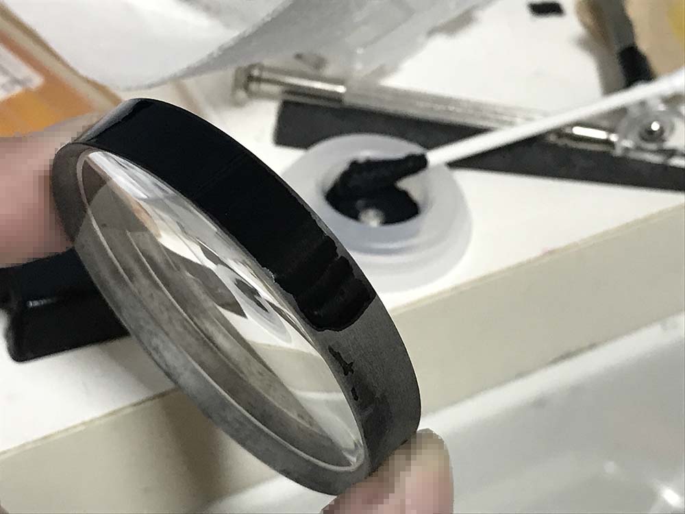 Repair: Repainting Lens Groups | Richard Haw's Classic Nikon Repair and ...